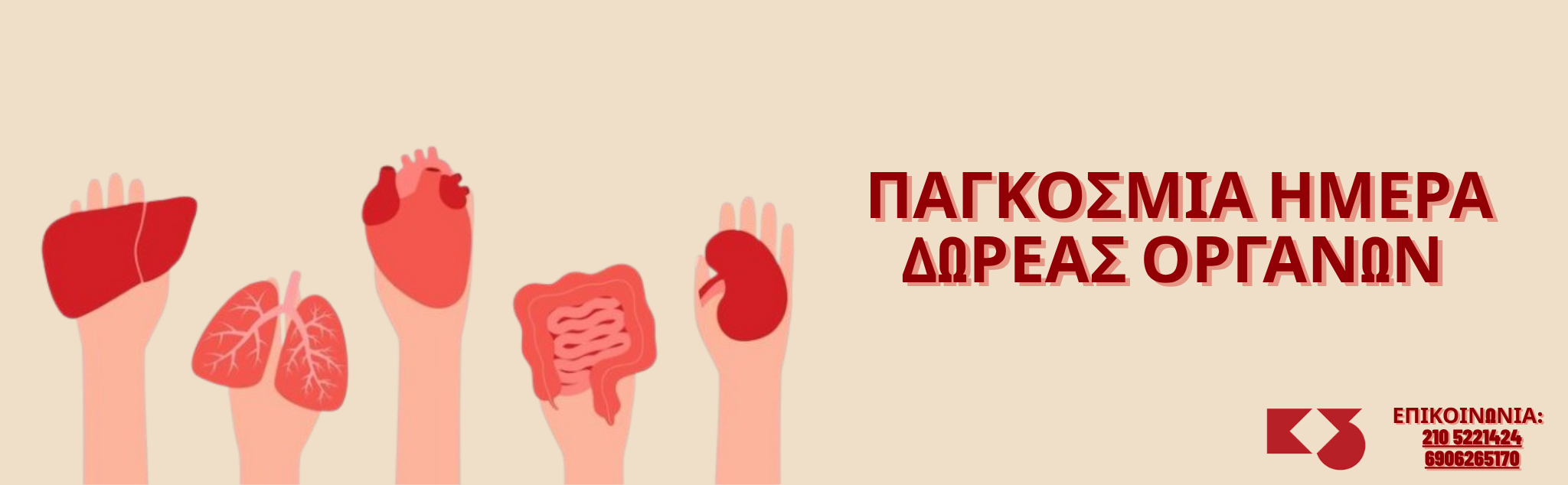 28η Οκτωβρίου: Παγκόσμια Ημέρα Δωρεάς Οργάνων και Μεταμοσχεύσεων - K3